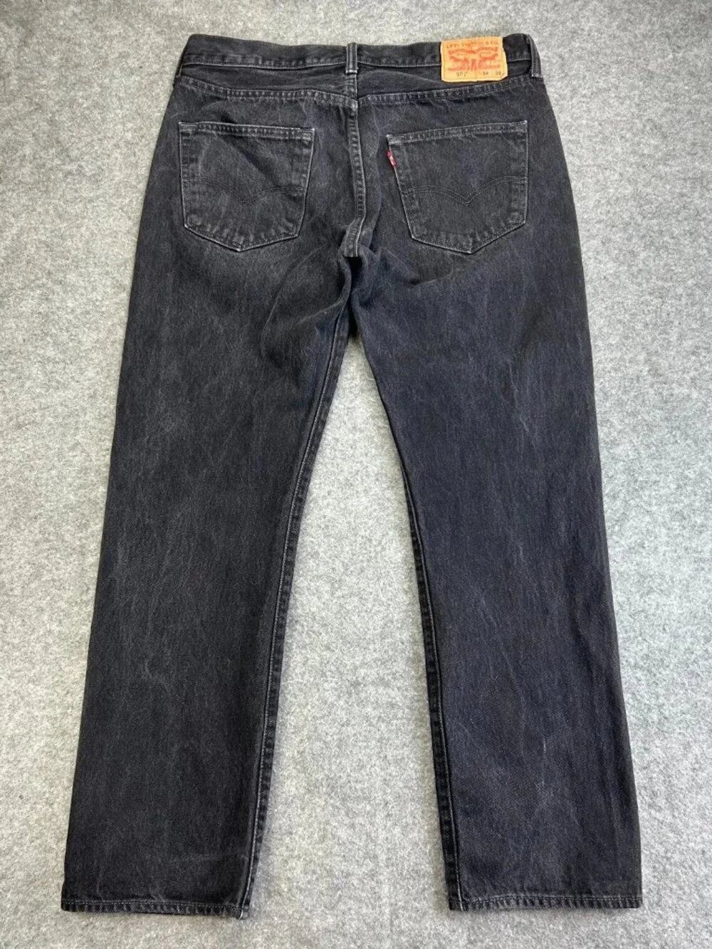 Levi's | Jeans | Levis 5 Jeans Mens 34x30 Black Denim Original Fit ...